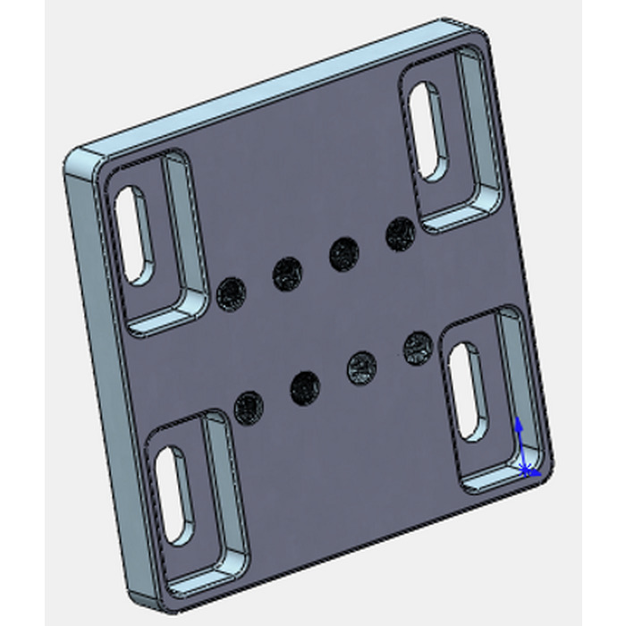 Mounting brackets (2pcs) for installation of movable laser on wall - RT ...